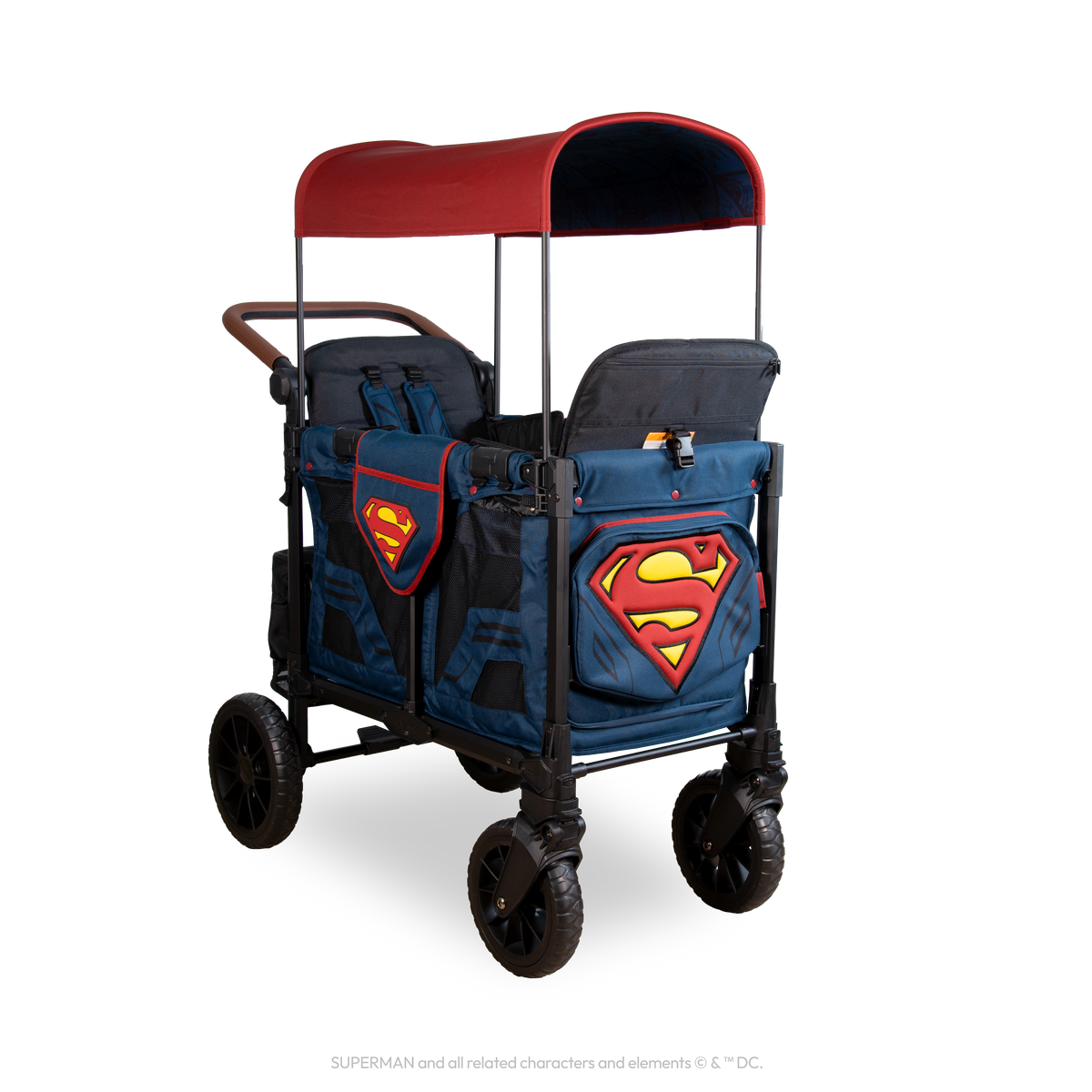 Buy Wonderfold W2 Luxe Pro (2-Seater) Double Seater Stroller Wagon ...