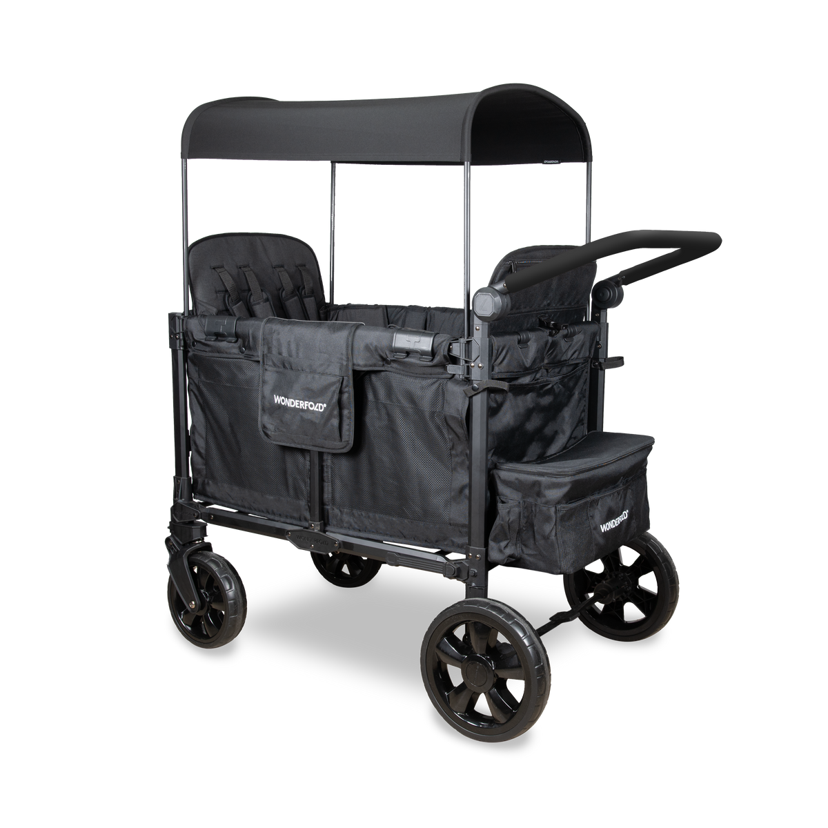 Buy Wonderfold W4 Elite Pro (4-Seater) Double Seater Stroller Wagon ...