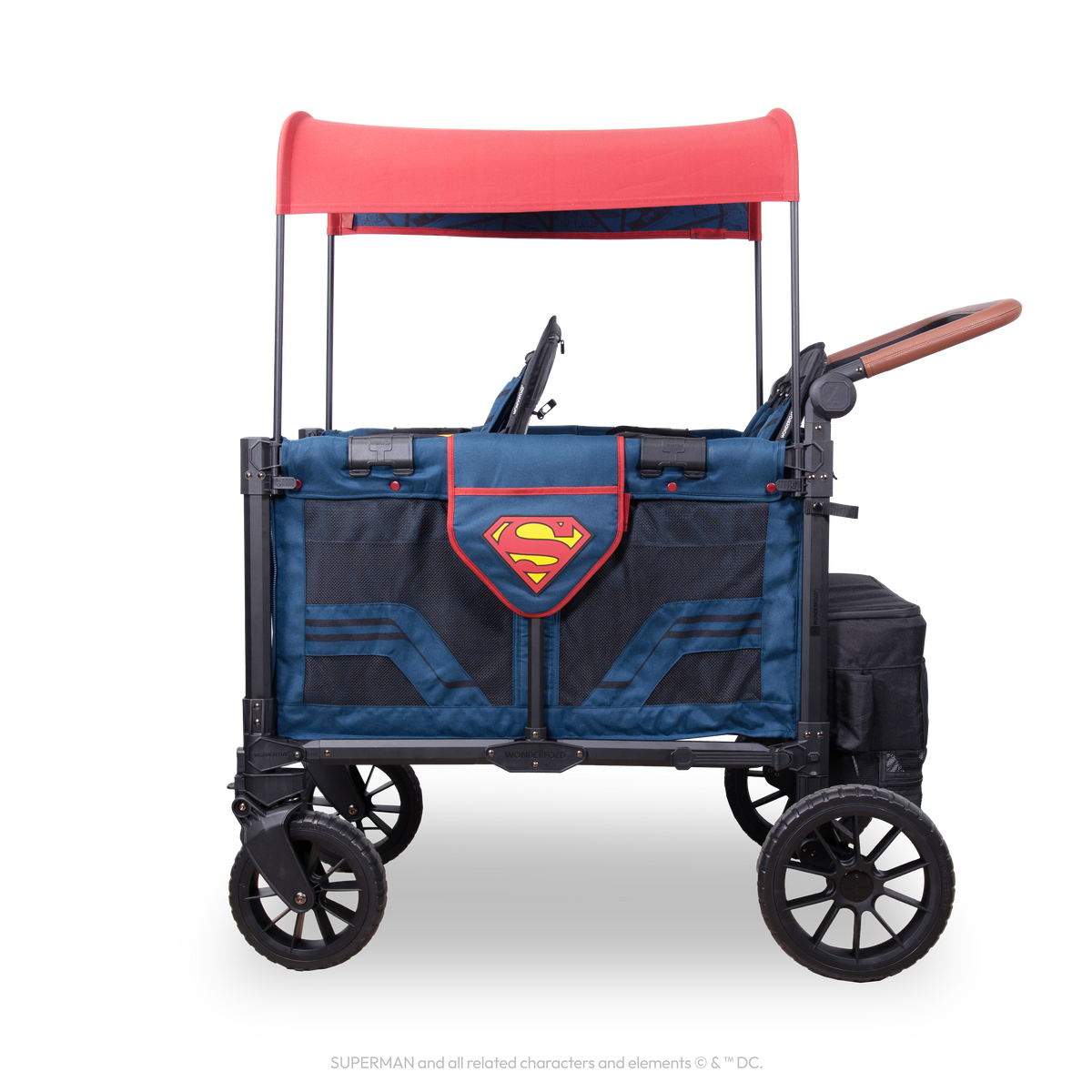 Buy Wonderfold W4 Luxe Pro (4-Seater) Double Seater Stroller Wagon ...